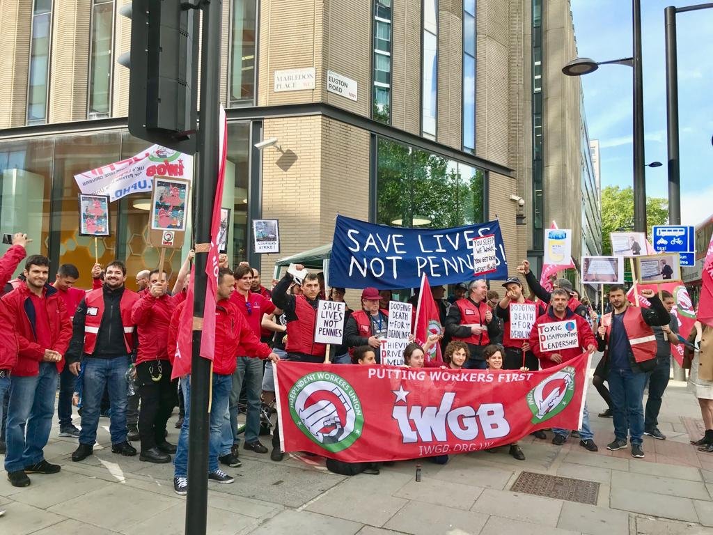 Victory for striking IWGB couriers – Independent Workers Union of Great ...